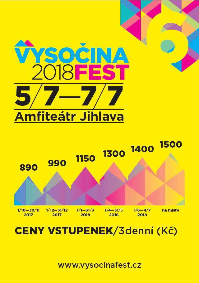 Vstupenky | Vysočina fest 2017 Vstupenky | Vysočina fest 2017